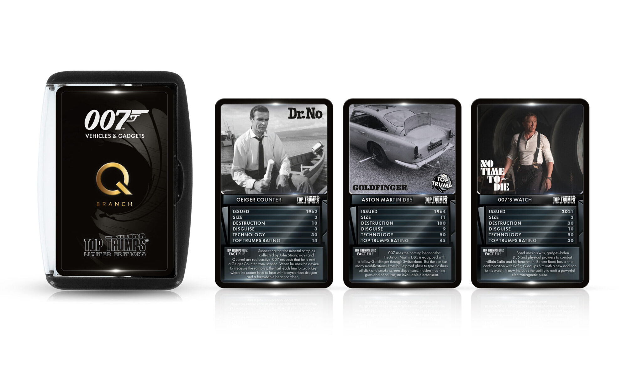 Classic.Retro.Modern. - Win a pack of Top Trumps: 007 Vehicles and Gadgets
